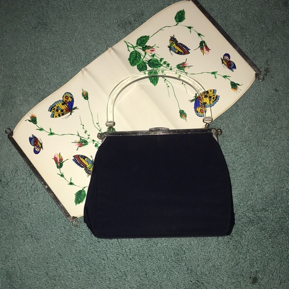 Bags | Vintage 3 In 1 Changeable Cover Vintage Purse 5s | Poshmark